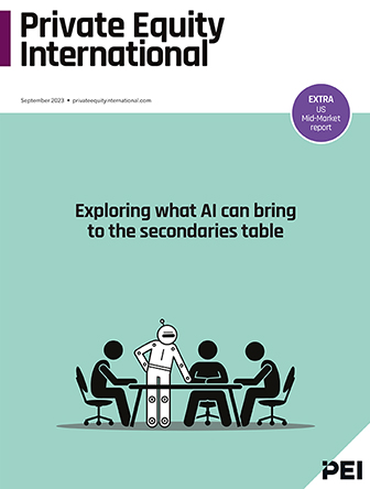 Download the September 2023 issue of Private Equity International